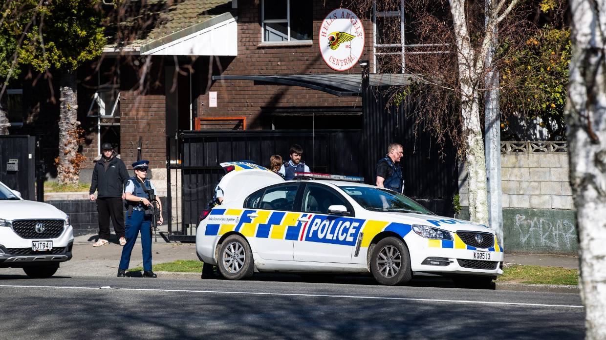 NZ: Hells Angels clubhouse in Palmerston North raided, large haul of ...