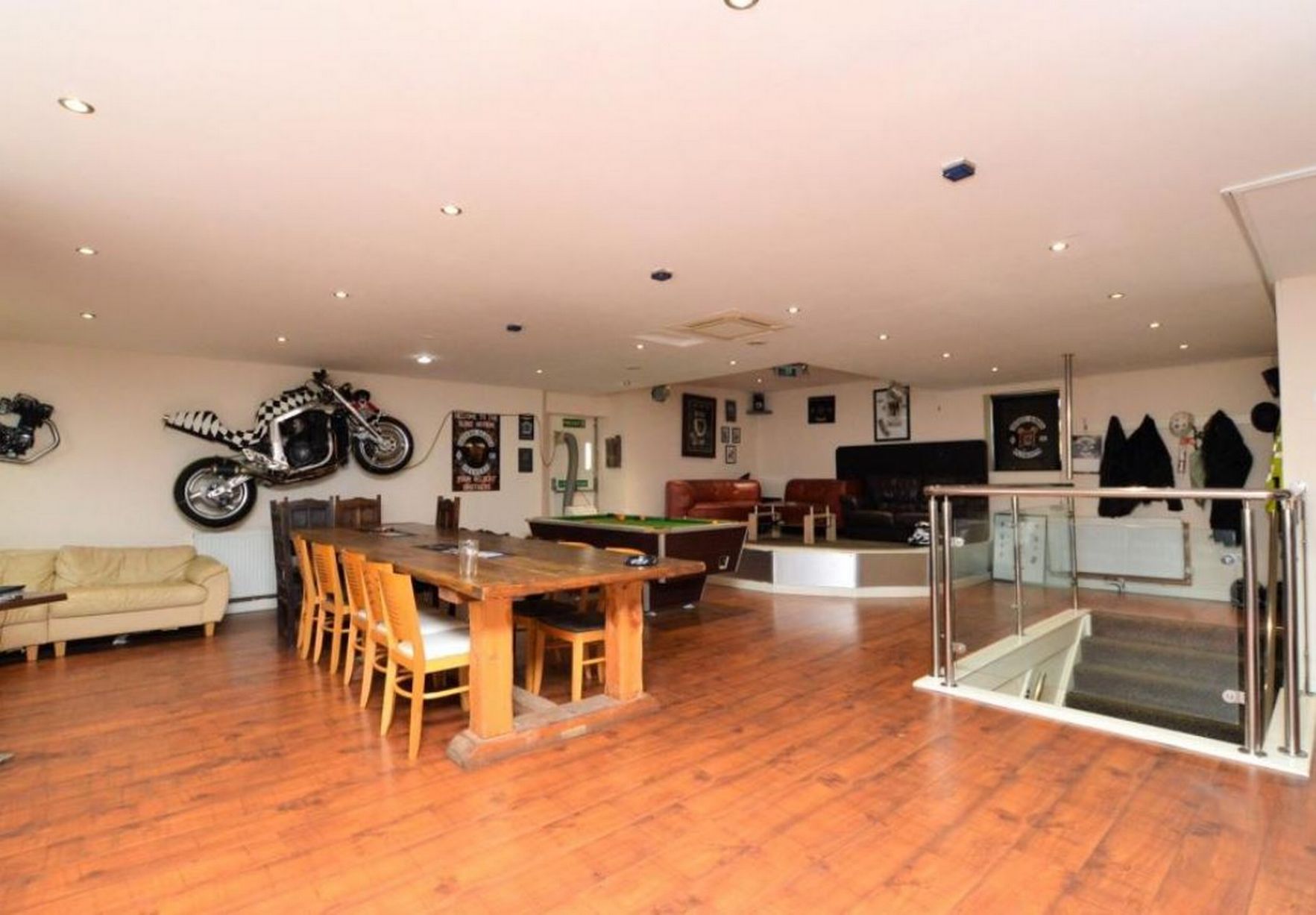 Rare look back inside the former Aquila clubhouse in Plymouth - Biker News