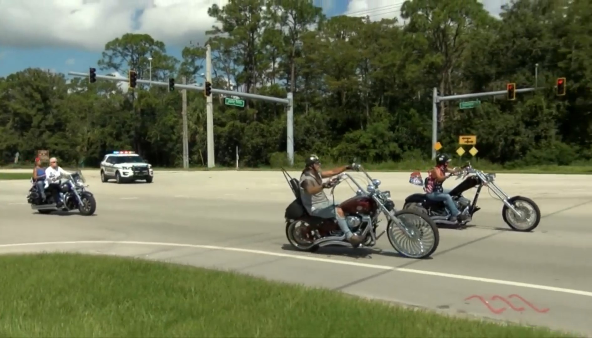 Multi-city bike rally for President Trump’s re-election campaign took ...