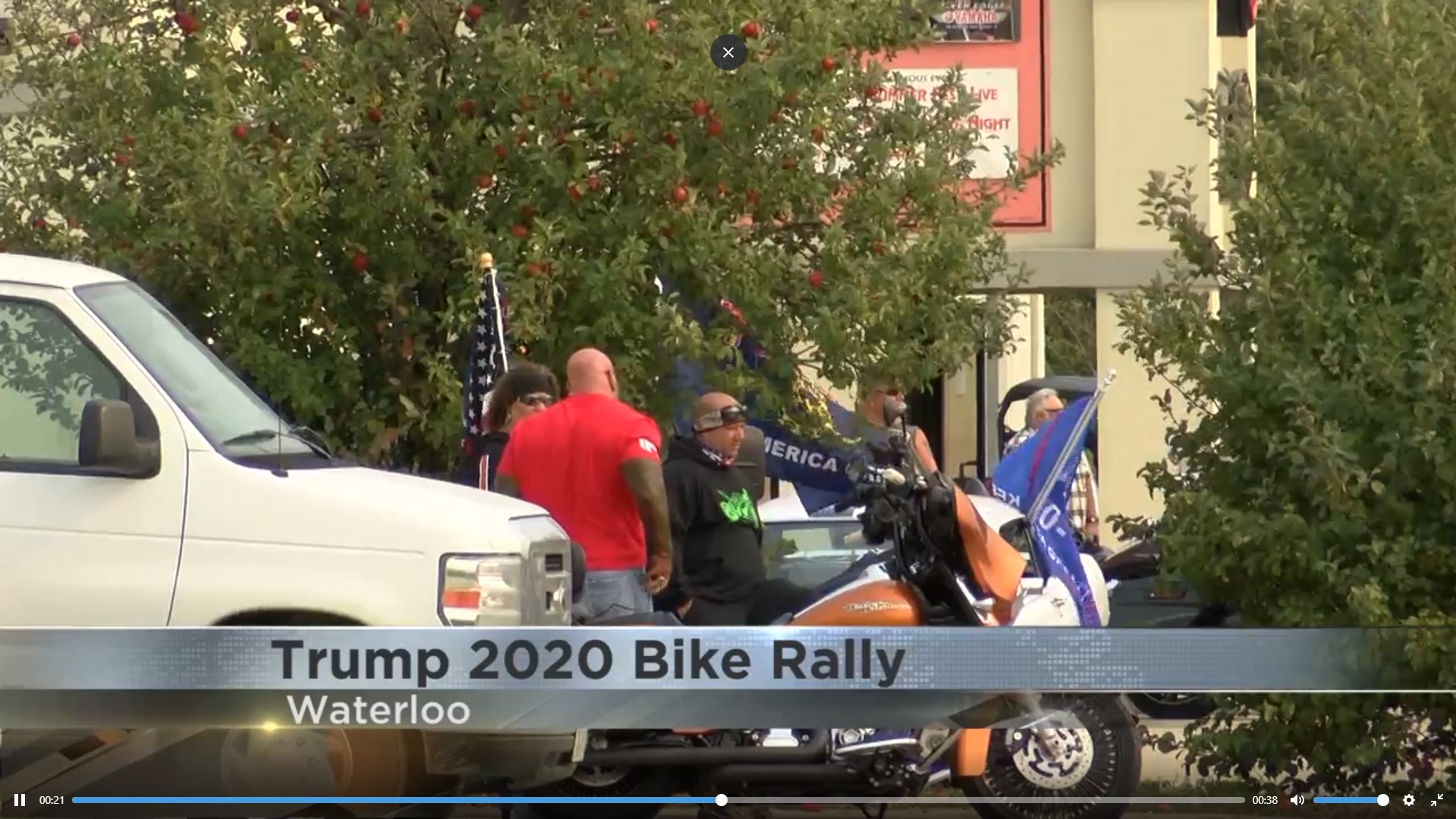Multi-city bike rally for President Trump’s re-election campaign took ...