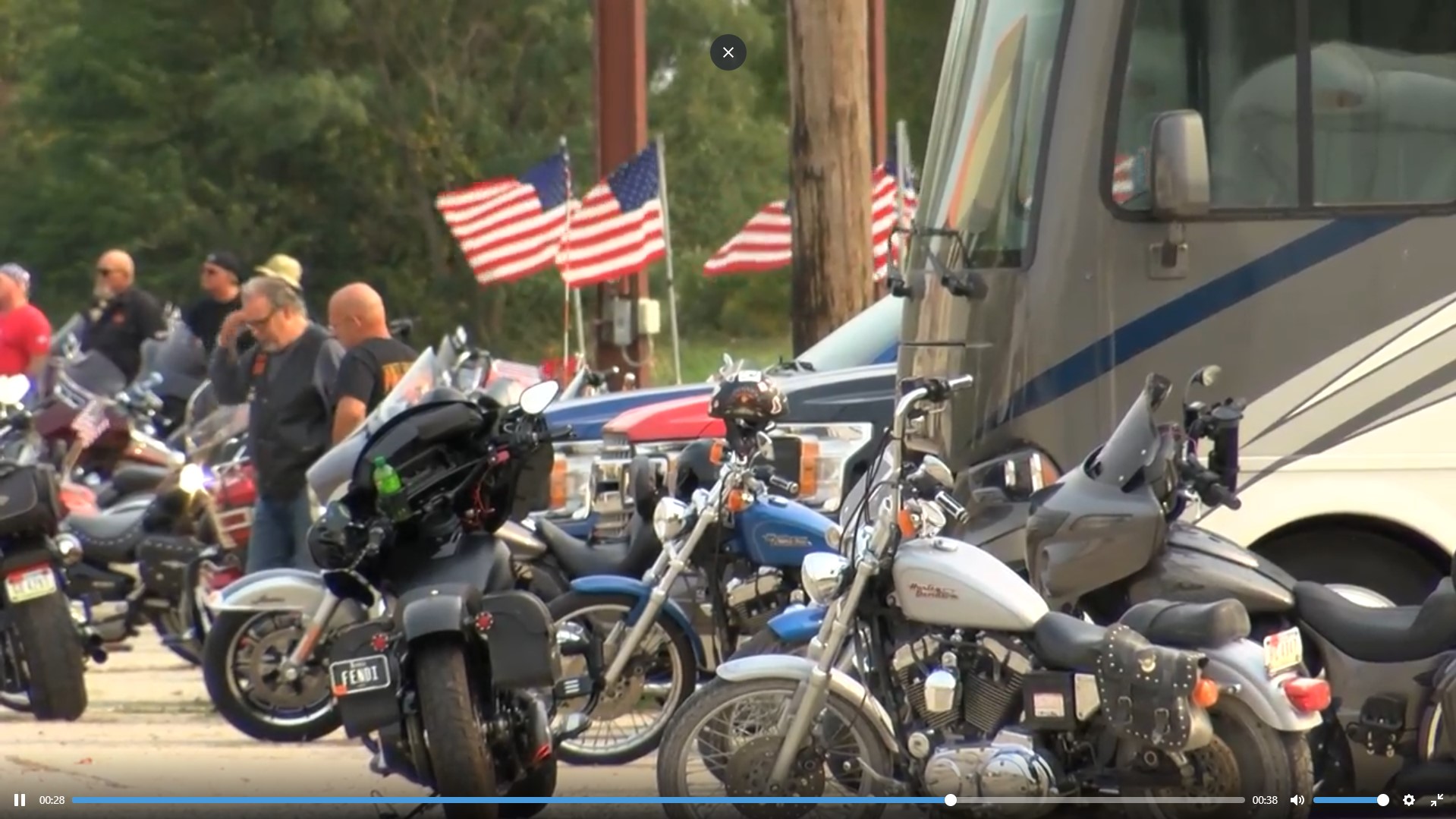 Multi-city bike rally for President Trump’s re-election campaign took ...